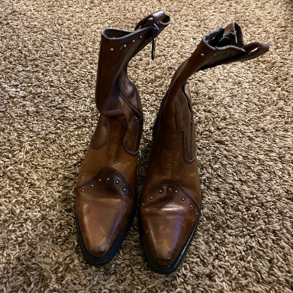 Harley Davidson Motorcycle Jessie Western Boots - Gem